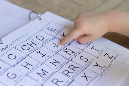 Printable Spanish Interactive Learning Folder