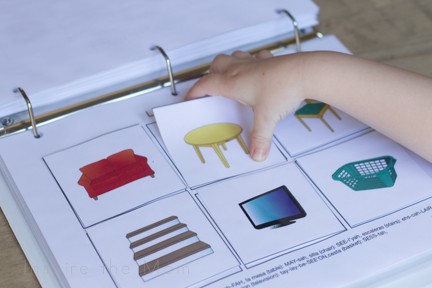 Printable Spanish Interactive Learning Folder