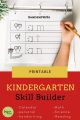 Kindergarten Daily Skill Builder Notebook