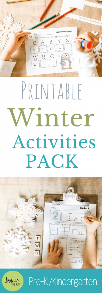 HUGE Winter Activities No-Prep Pack for Pre-k/Kindergarten