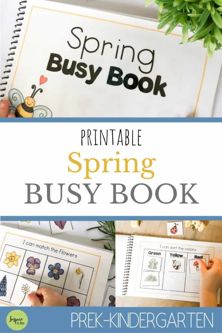 Printable Spring Busy Book