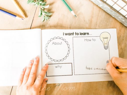 Printable Back-to-School All About Me Book