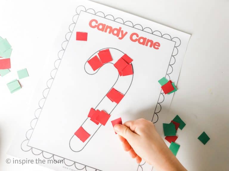 December Preschool Activity Binder - Inspire the Mom