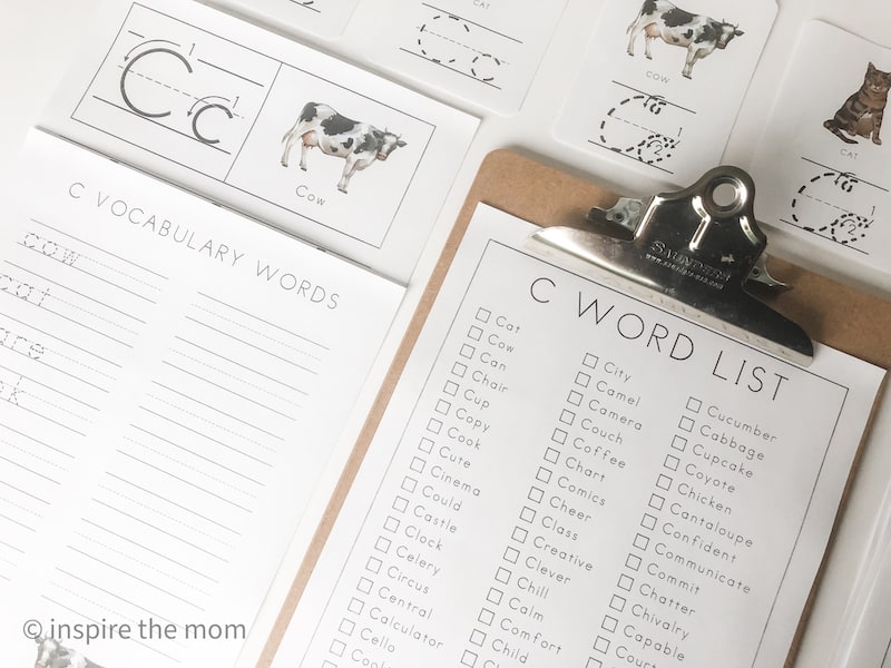 C Words For Kids C Word Lists And Free Printable Activities C Words For Kids C Word Lists And Free Printable Activities