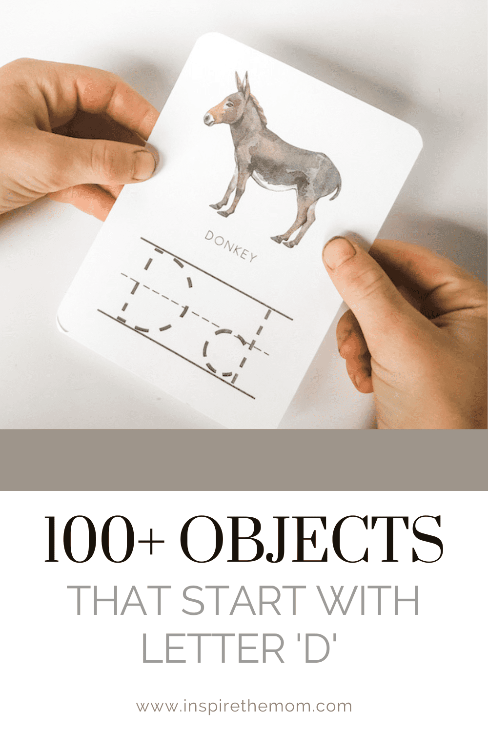 100+ Objects That Start With D - Alphabet Items A-Z for Kids