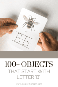 100+ Objects That Start With B - Inspire the Mom
