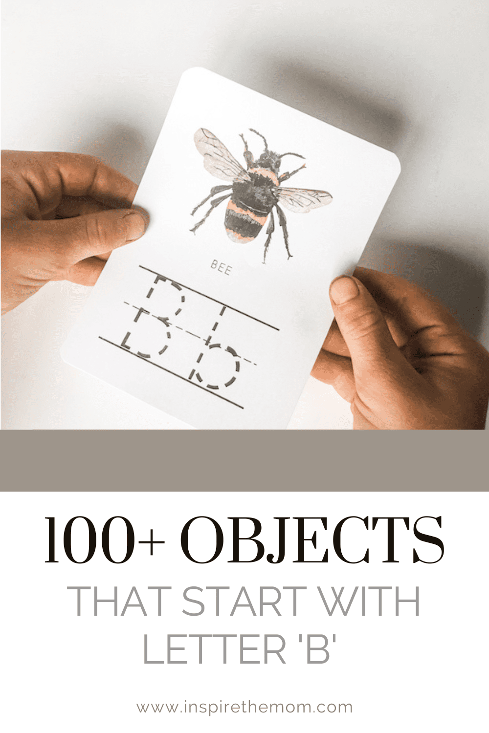100+ Objects That Start With B - Inspire the Mom