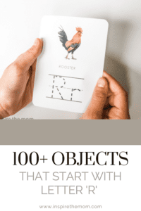 100+ Objects That Start With R - Alphabet Items A-Z