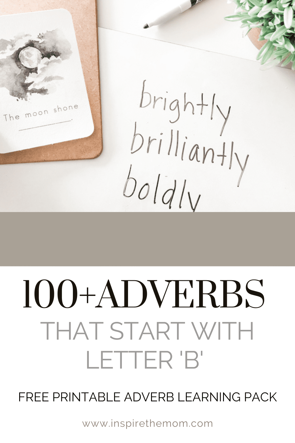 Adverbs That Start With B - (Alphabet Adverbs A-Z)