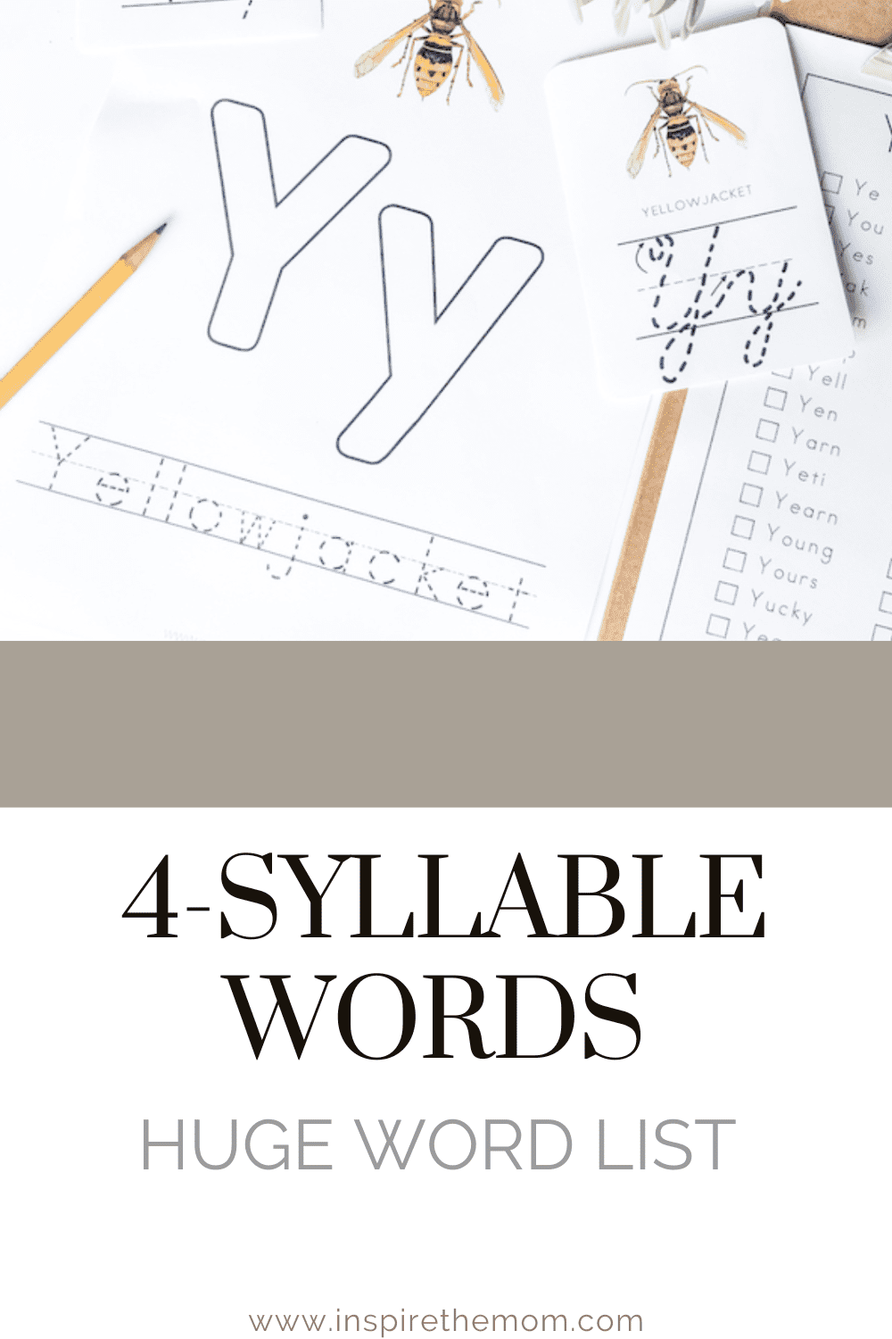 4 Syllable Words - (Huge Word List)