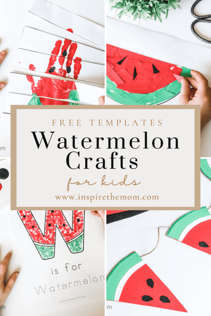 Fun Watermelon Craft Ideas Free Printable Templates 