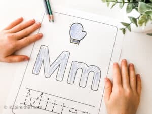 Letter M Worksheets - (Free Alphabet Worksheet Series)