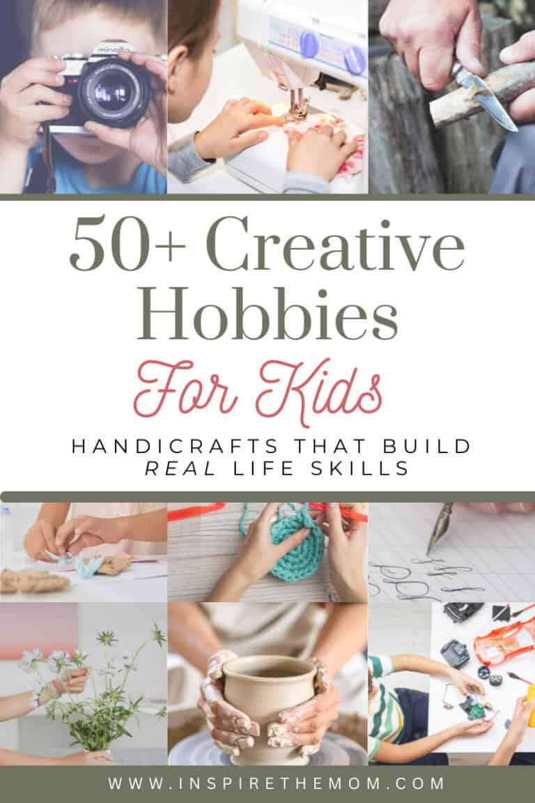 50+ Creative Hobbies for Kids - (Handicrafts for all Ages)