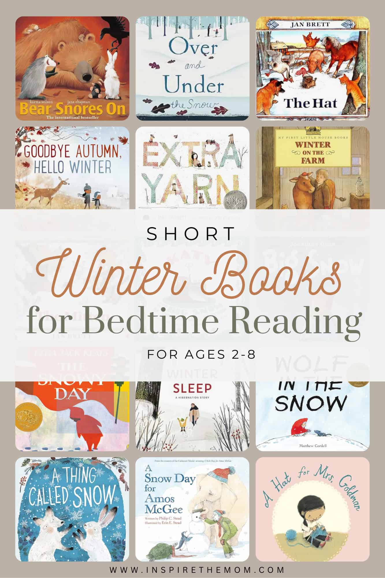Short Winter Books for Bedtime Reading (Kids Ages 2–8)